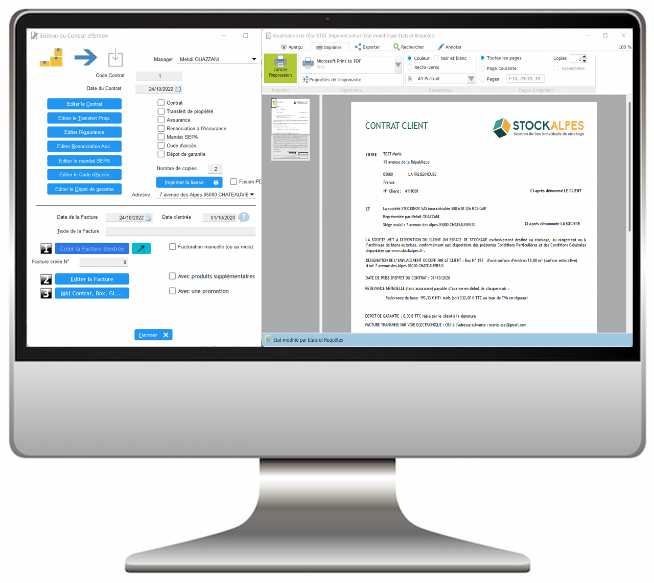 Logiciel Win Box Manager - Win Box Manager